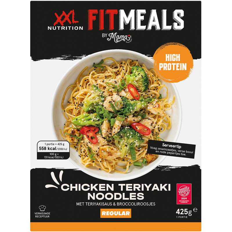 Assortiment Fit meals Webshop